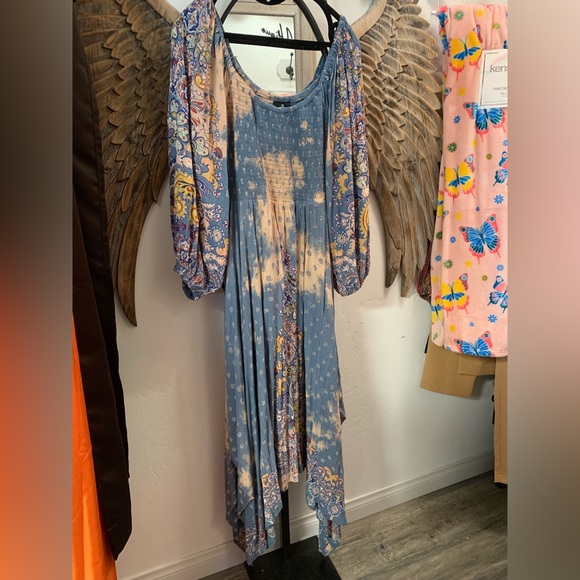 Angie | Dresses | Nwt Angie Dress Long Sleeve Unusual Hemline | Poshmark